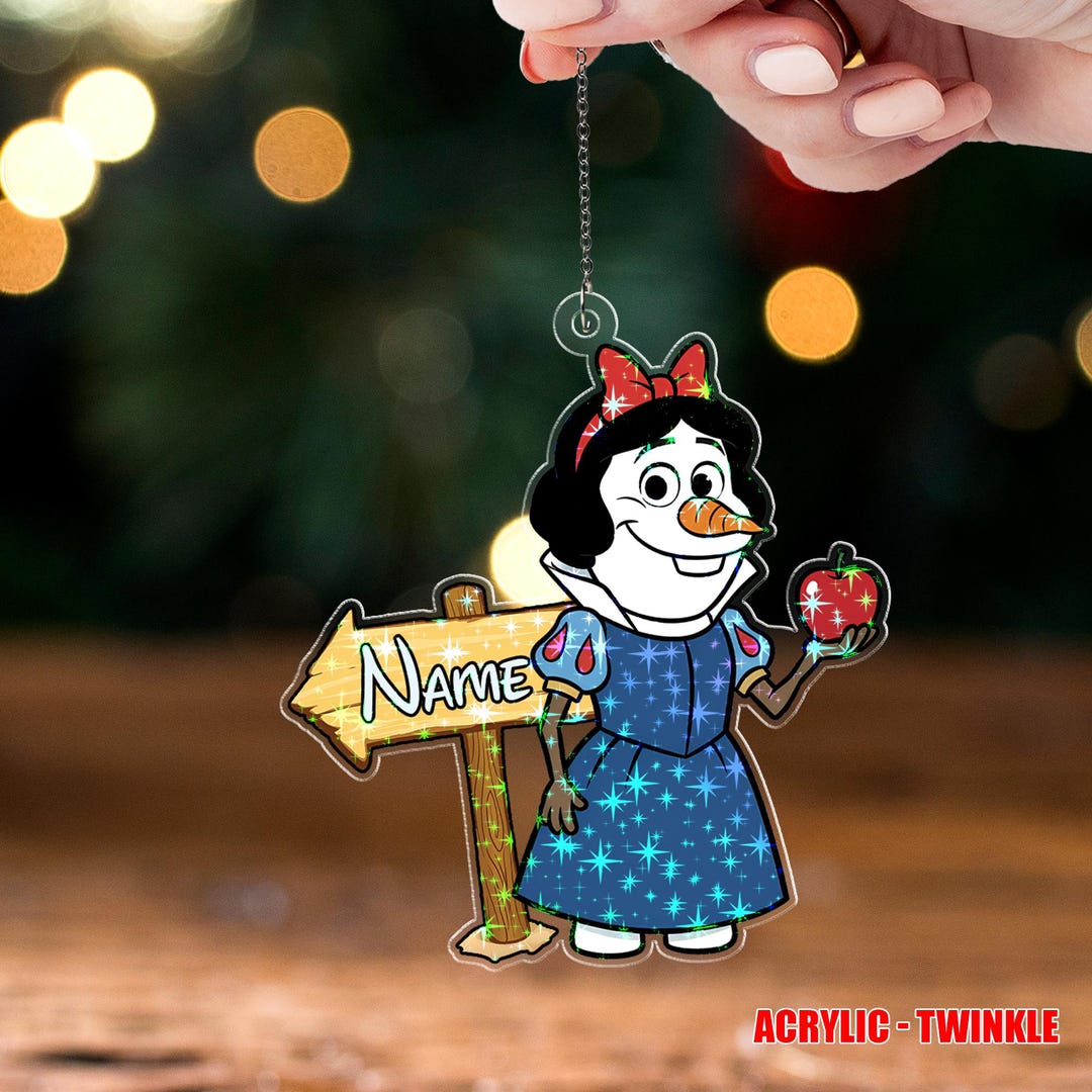 Custom Olaf Frozen Ornament,olaf Fan Gift,olaf Christmas Ornament,olaf ...