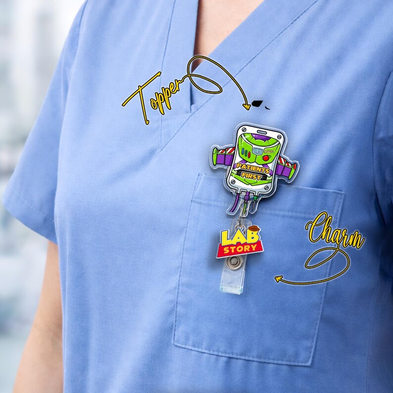 Lab Week 2026 Badge Reel, Lab Story ID Holder, Laboratory Tech Badge ...