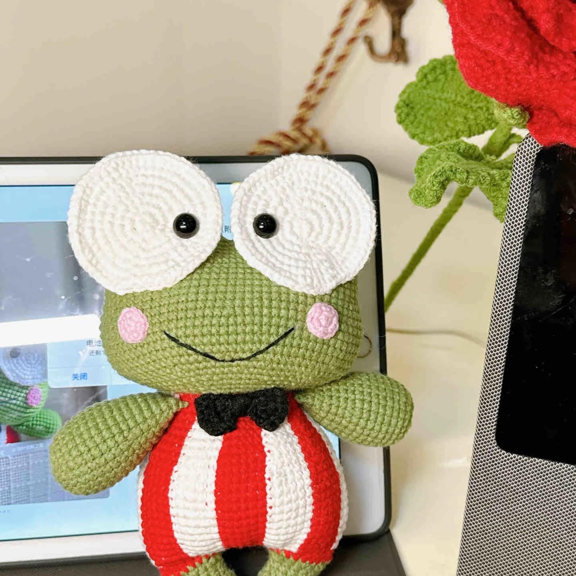 Krobi Big Eyed Frog Crochet Pattern, Big Eyed Frog Crochet Pattern ...