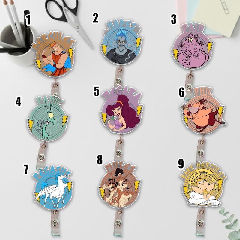 Hercules and Meg Keychain - Etsy