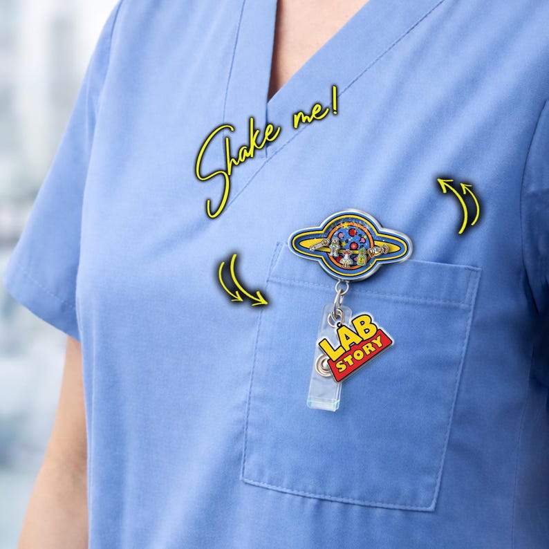 Lab Week 2026 Badge Reel Lab Story Gift Lab Scientist Badge Blood Bank ...