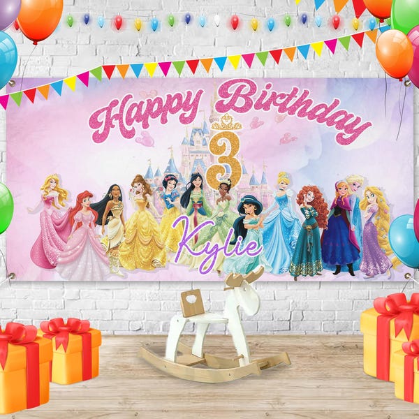 Princess Banners - Etsy