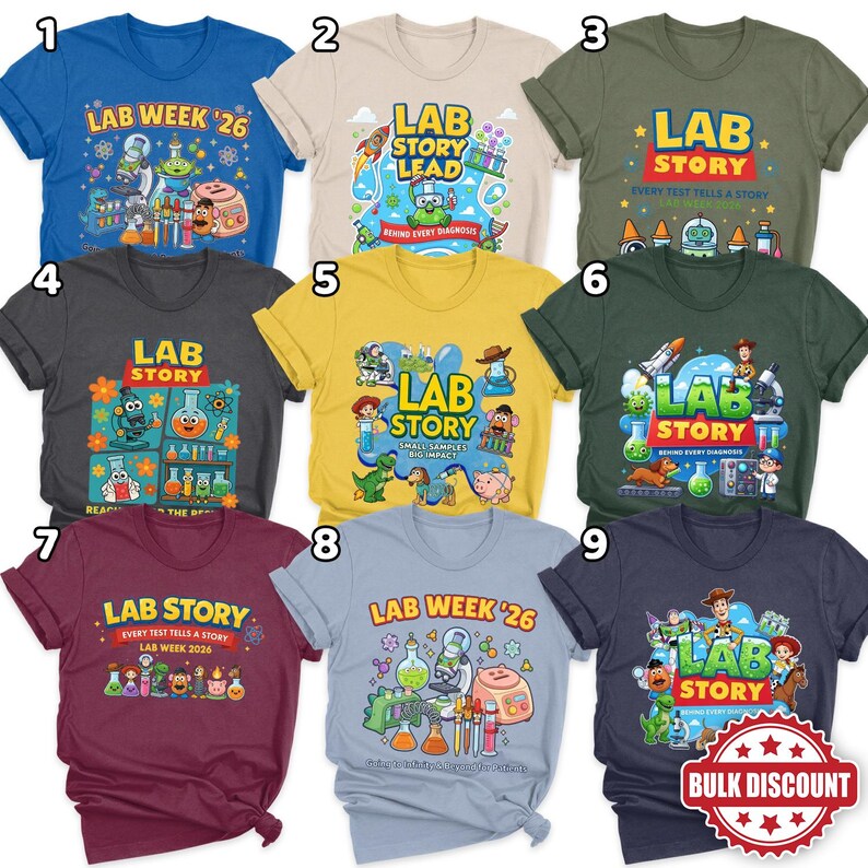 Lab Week 2026 Group Shirt,lab Tech Shirt,lab Squad Shirt, Chemistry ...