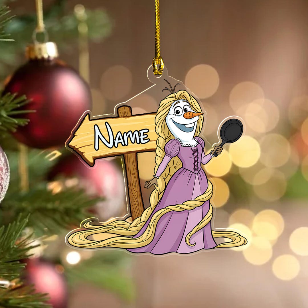 Custom Olaf Frozen Ornament,olaf Fan Gift,olaf Christmas Ornament,olaf ...