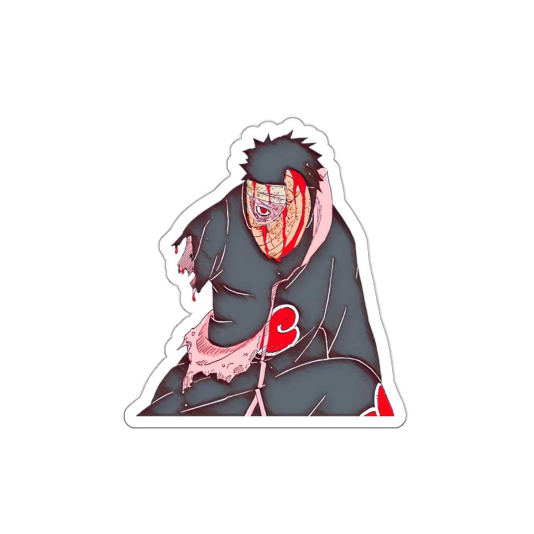 Obito Uchiha Die-cut Sticker - Etsy