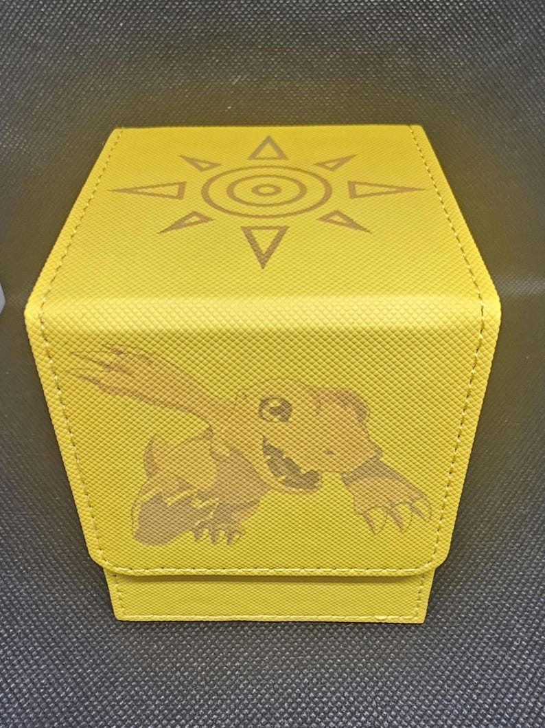 Courage Digimon Deck Box - Etsy