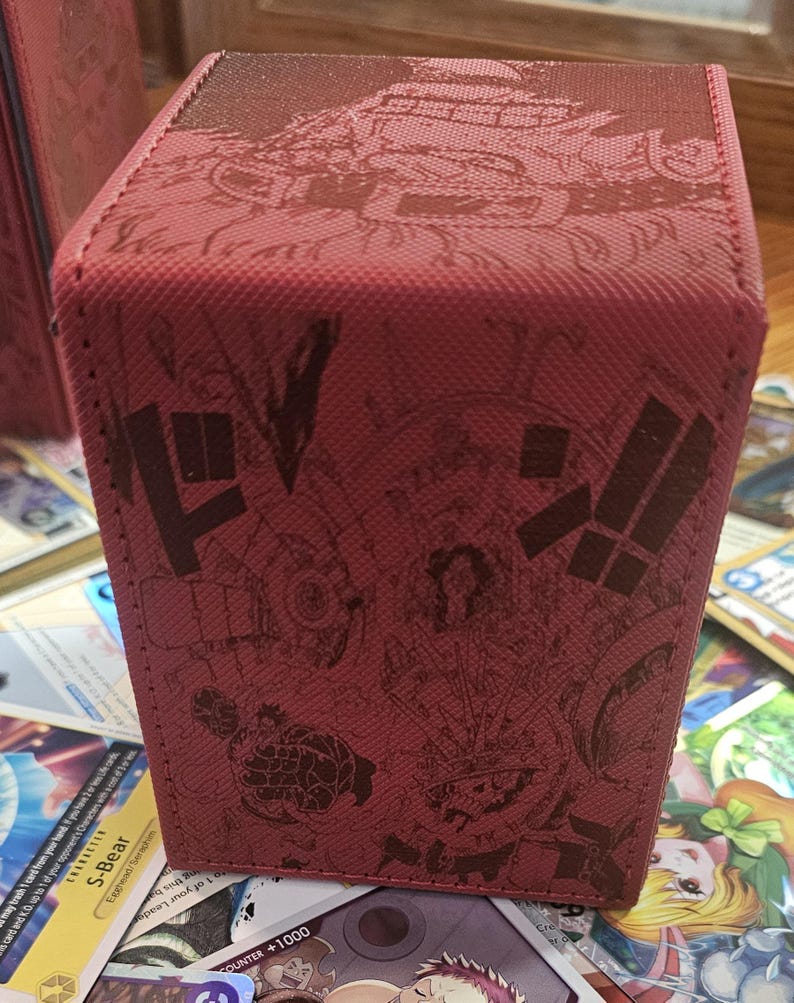 Kidd One Piece TCG Custom Made Deck Box - Etsy