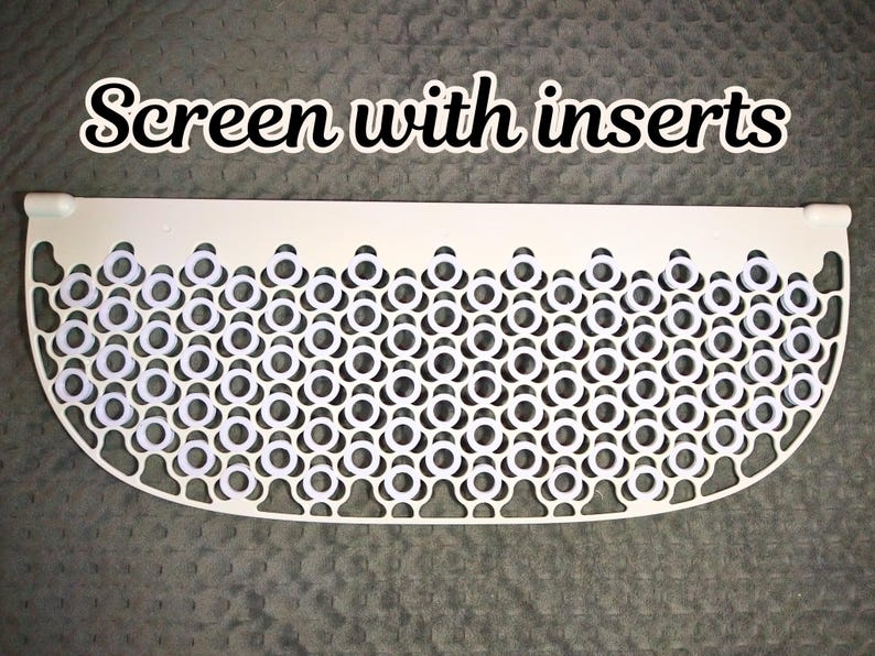 Meowant Litter Box Screen Inserts: 3D Printed Small Debris Catcher - Etsy