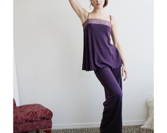 handmade sleepwear and lingerie in natural by sandmaidensleepwear