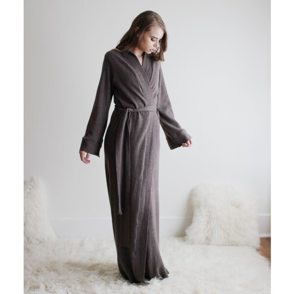 Wool Robe - Etsy