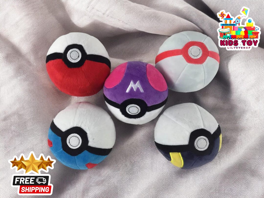 Soft Plush Ball Toys for Kids Throwing Impact Plushie Dolls Safe & Fun ...