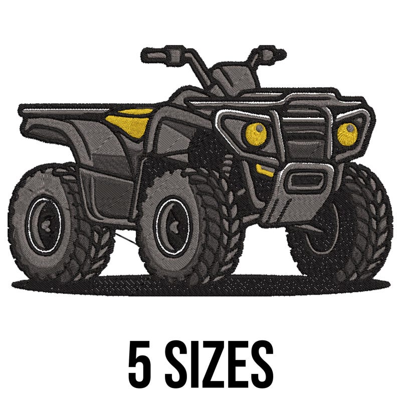 Atv Embroidery - Etsy