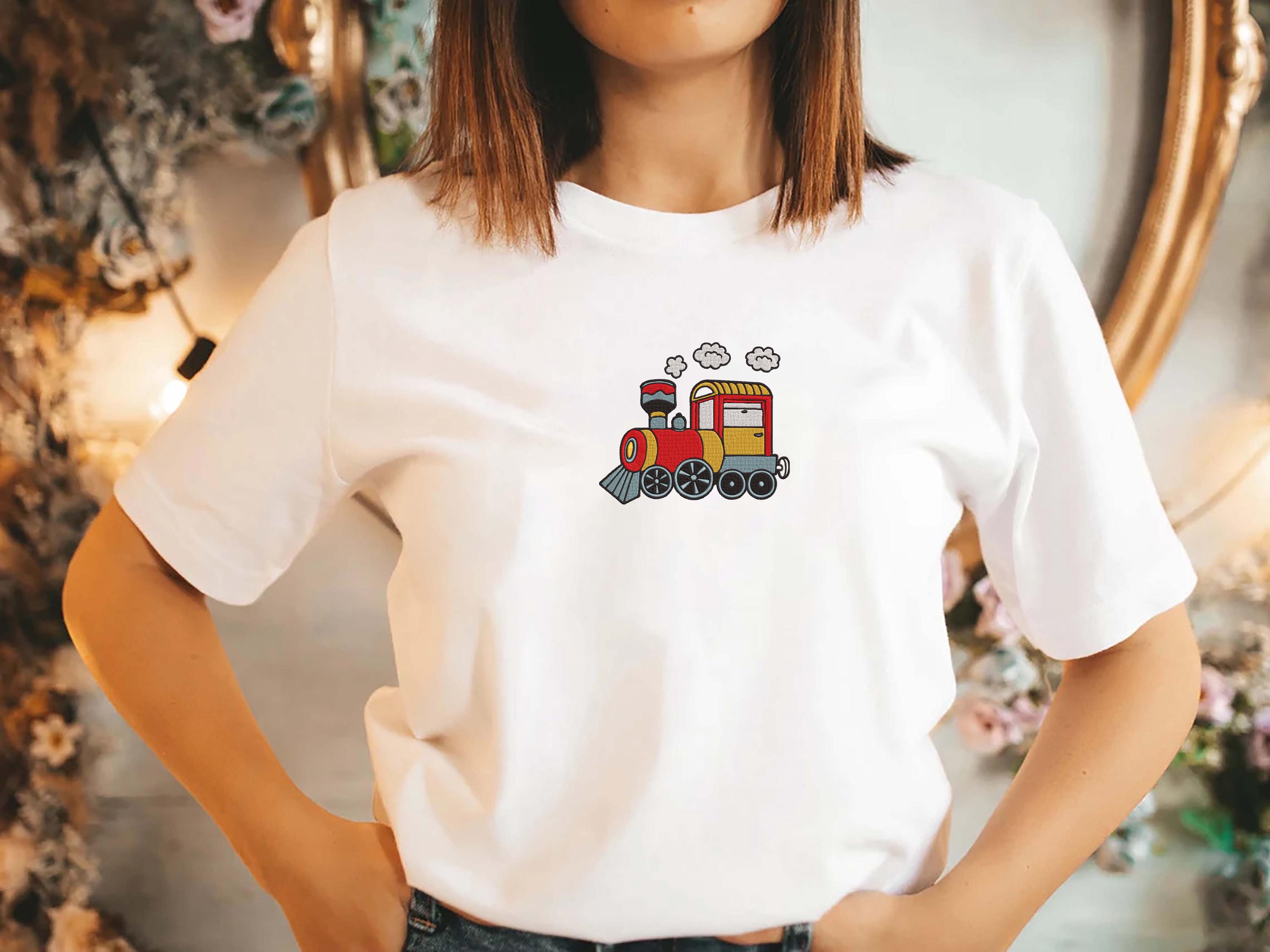 Train Engine Embroidery Design Engine Embroidery Design Kids Train ...