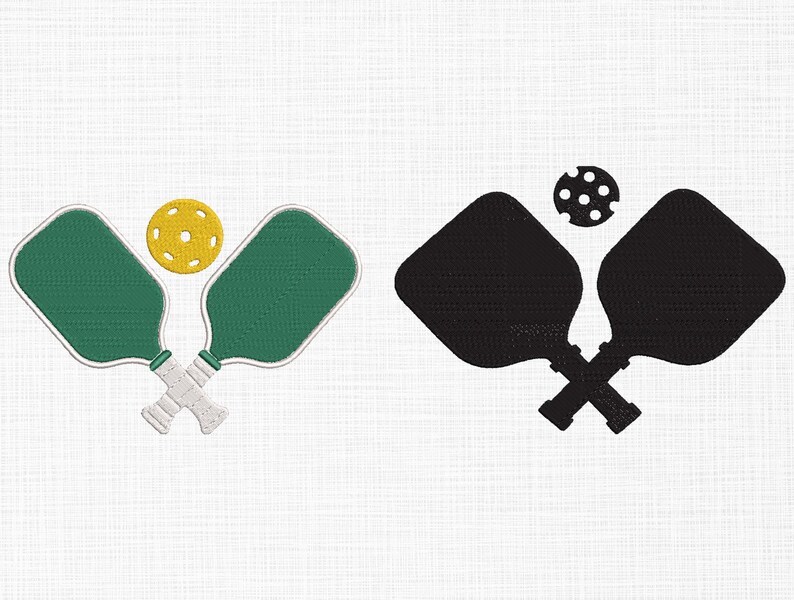 Pickleball Embroidery Design, Pickleball Machine Embroidery Design ...