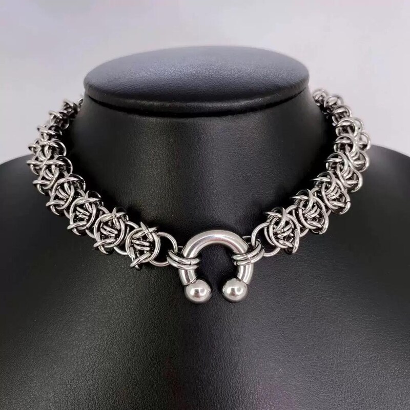 Metal Choker - Etsy