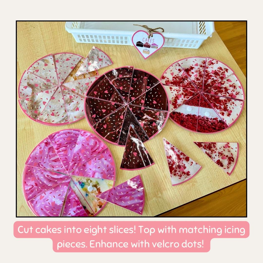Sweet Cafe | Valentines Bakery | Pretend Play Printables | Preschool ...