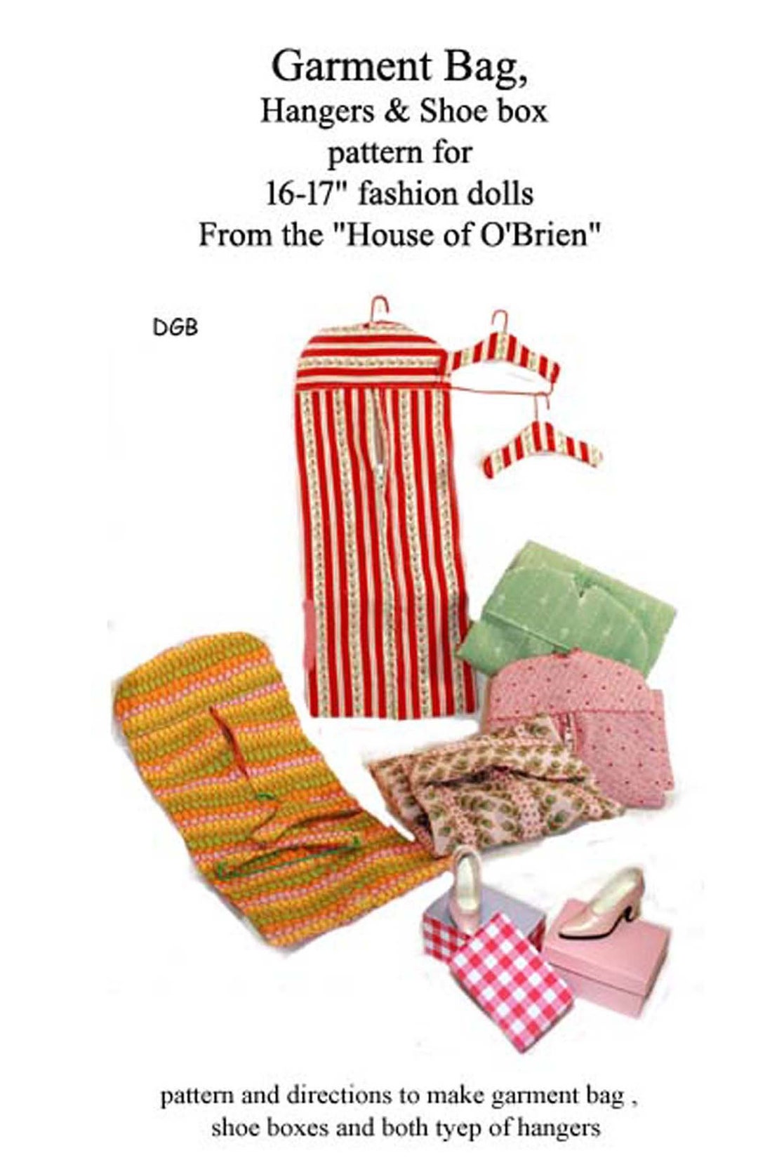 Sewing Pattern for Doll Garment Bag - Etsy