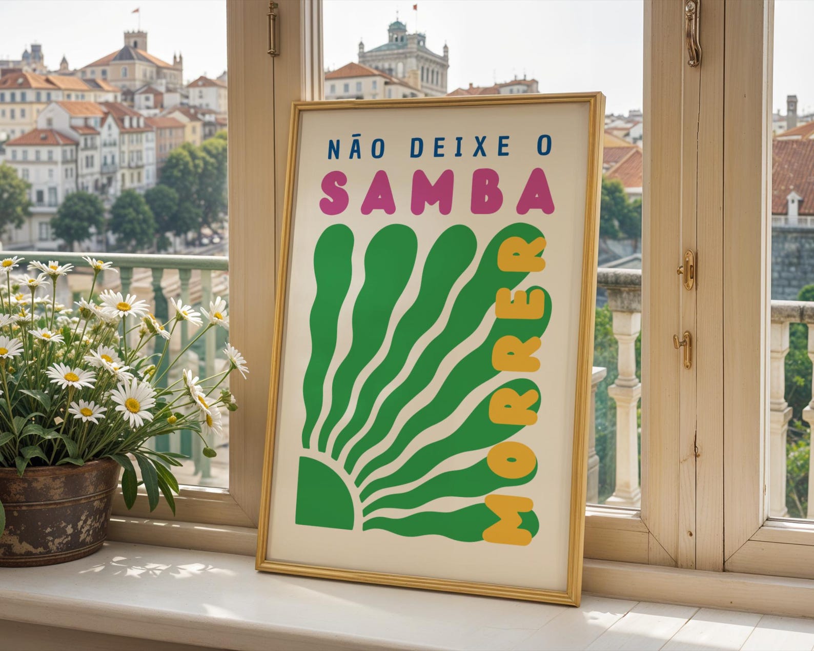 Samba Poster "não Deixe O Samba Morrer" | Aesthetic Brazilian Music and ...