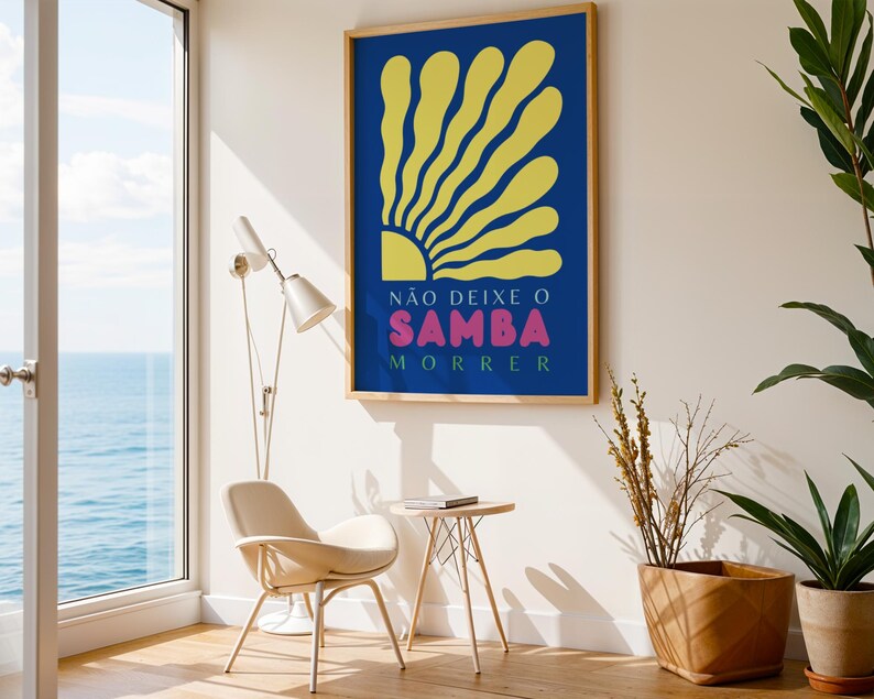 Samba Poster "não Deixe O Samba Morrer" | Brazilian Music and Dance ...