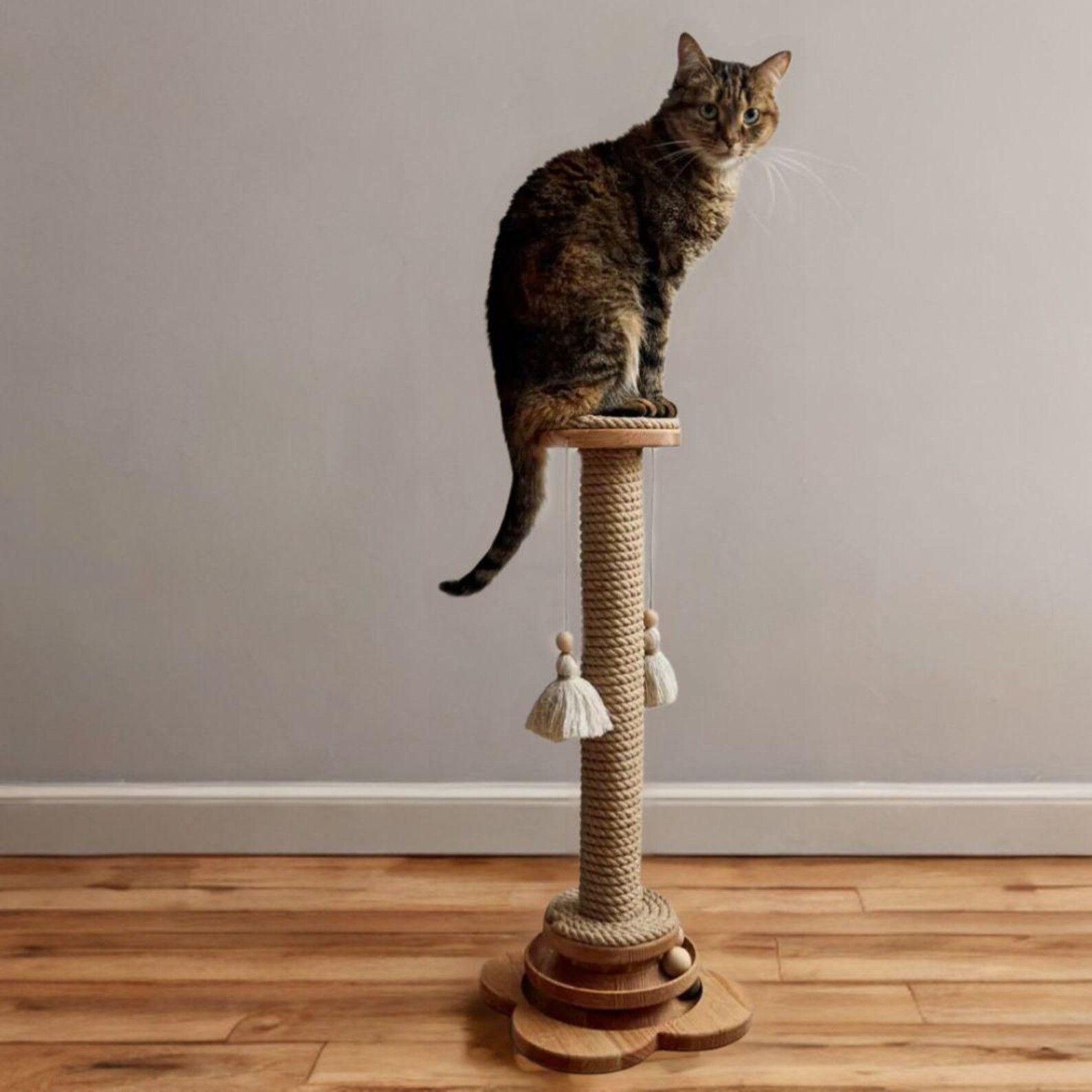 Handmade Gothic Cat Tree, Modern Eco-friendly Cat Furniture, Cat Tower ...