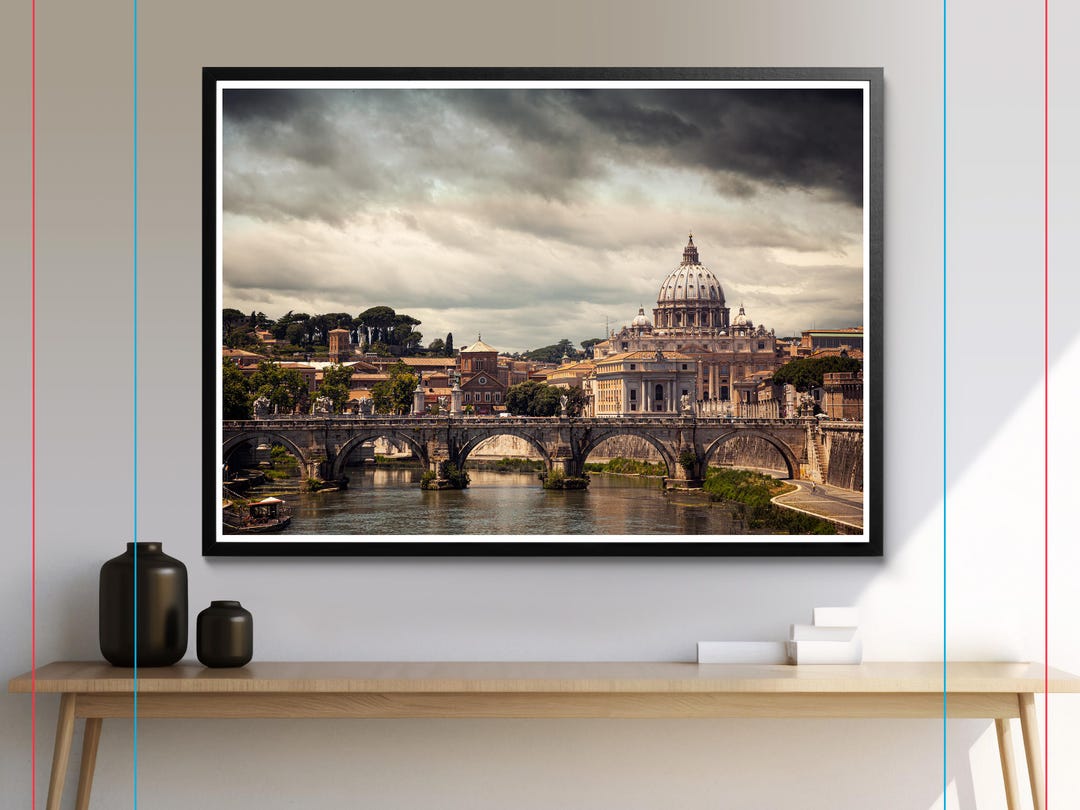 Rome - St. Peter’s Basilica Landscape | Digital Download | Printable ...