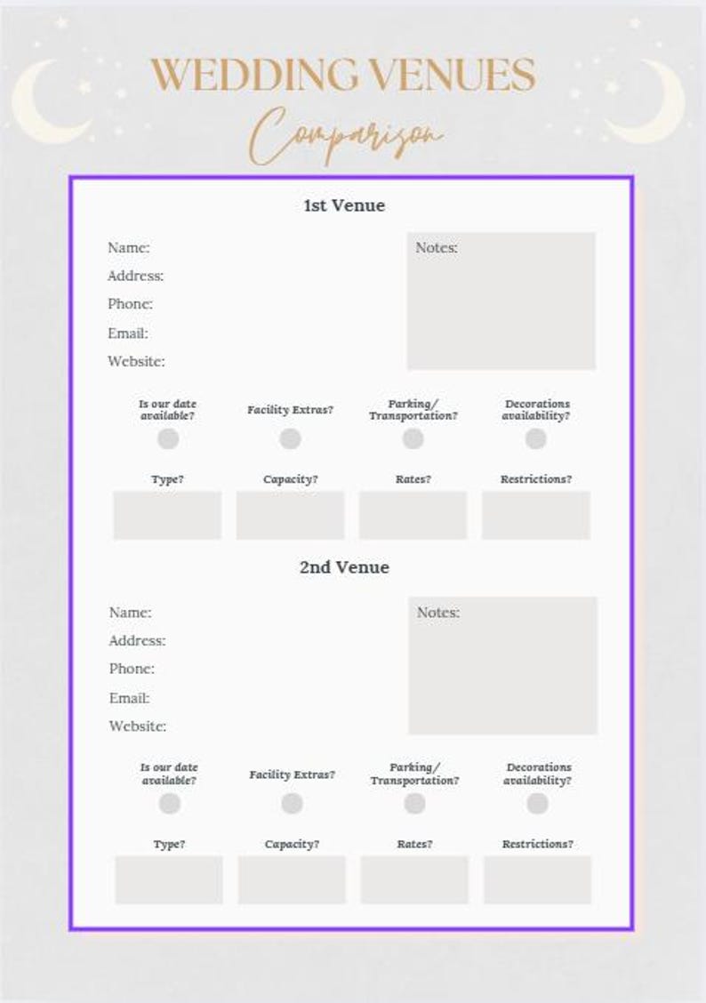 The Ultimate Wedding Planner - Etsy