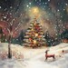 Christmas Cards set of 7 Printable Cards, Digital Download - Etsy