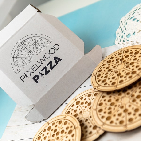 Wooden Pizza Box - Etsy