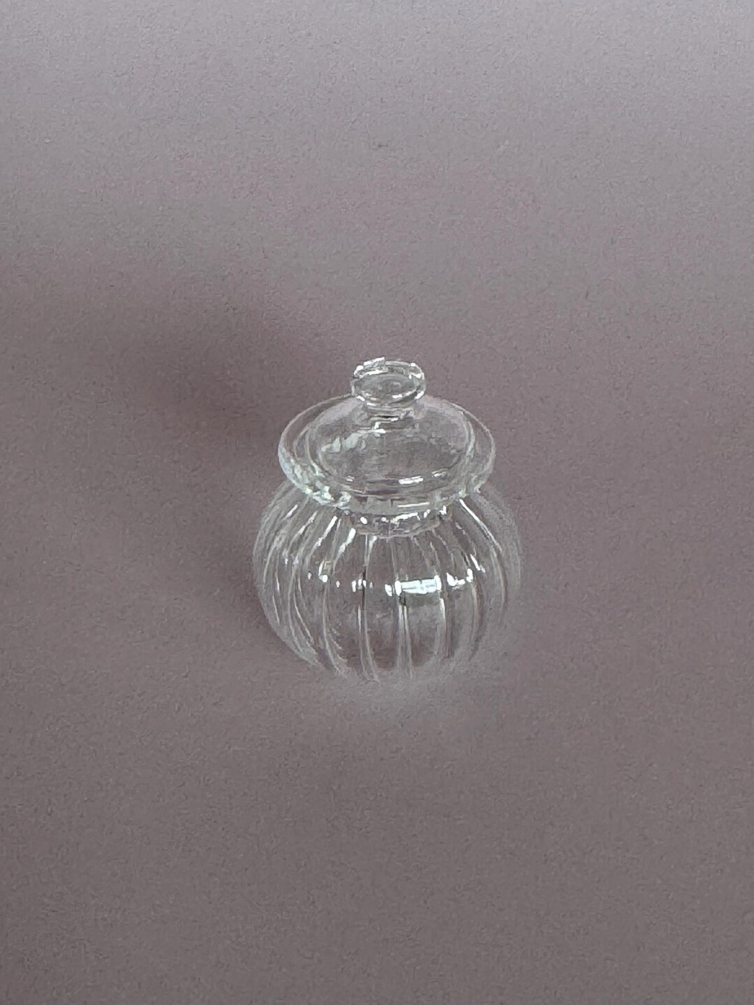 Miniature Glass Jar – 1:12 Scale Dollhouse Kitchen Accessory - Etsy