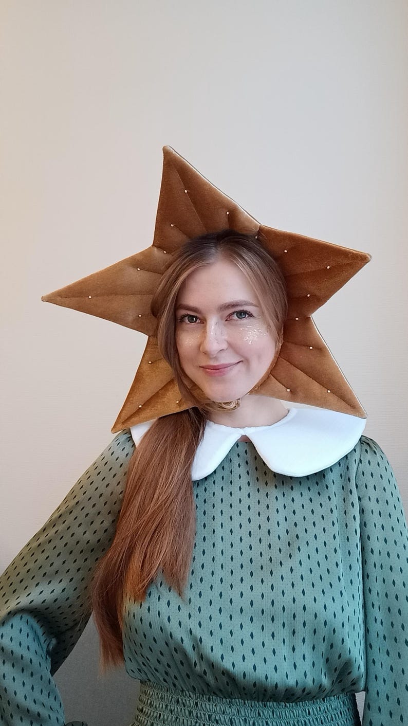Christmas Star Headpiece PDF PATTERN & Tutorial /crown Bonnet/ DIY ...