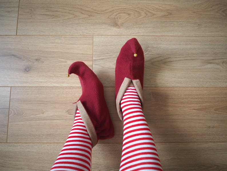 Elf Slippers Sewing Pattern | Gnome Shoe| Gnome Costume PDF PATTERN ...