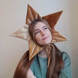 Christmas Star Headpiece PDF PATTERN & Tutorial /crown Bonnet/ DIY ...