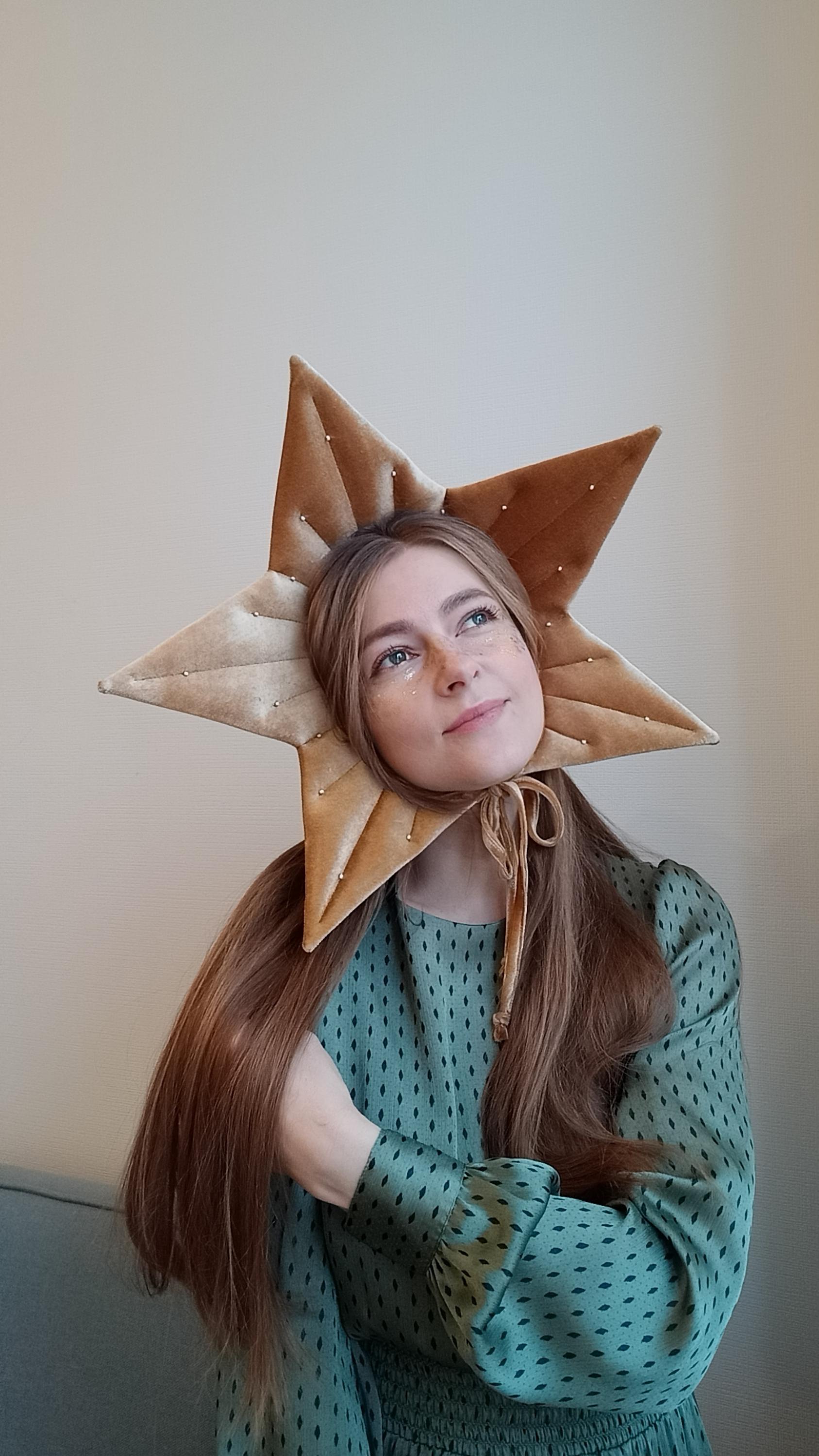 Christmas Star Headpiece PDF PATTERN & Tutorial /crown Bonnet/ DIY ...