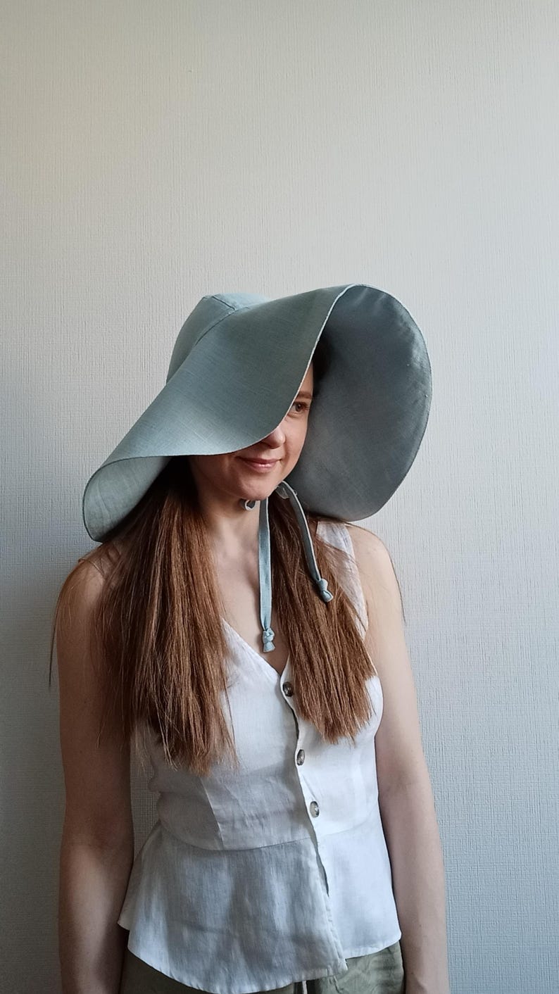 Sunhat PDF Sewing Pattern | Wide Brim Hat Pattern | Floppy Hat Pattern ...