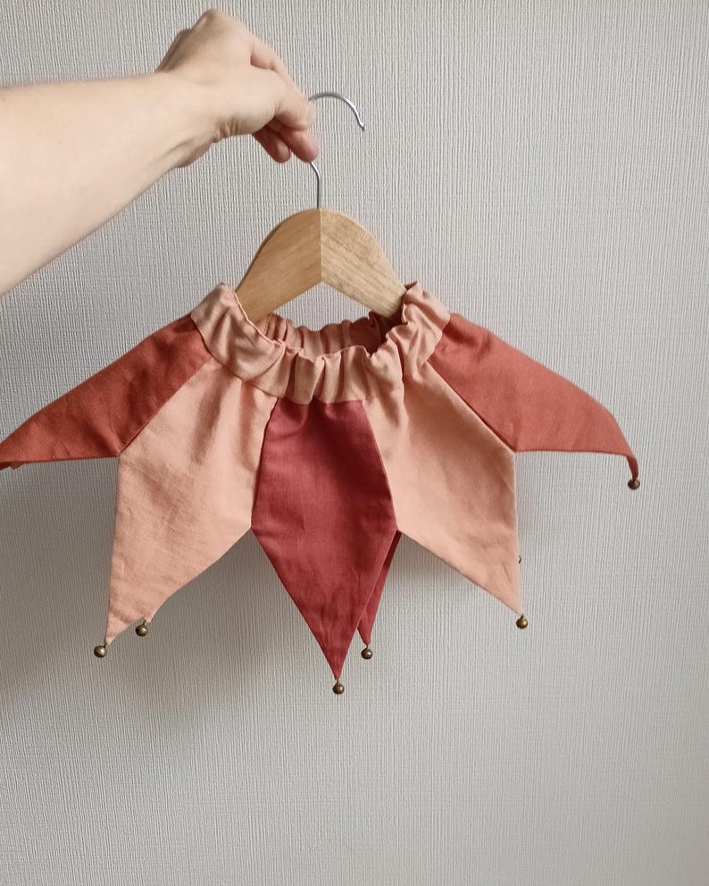 Jester Costume PDF Sewing Pattern: Hat and Collar / Clown Outfit ...