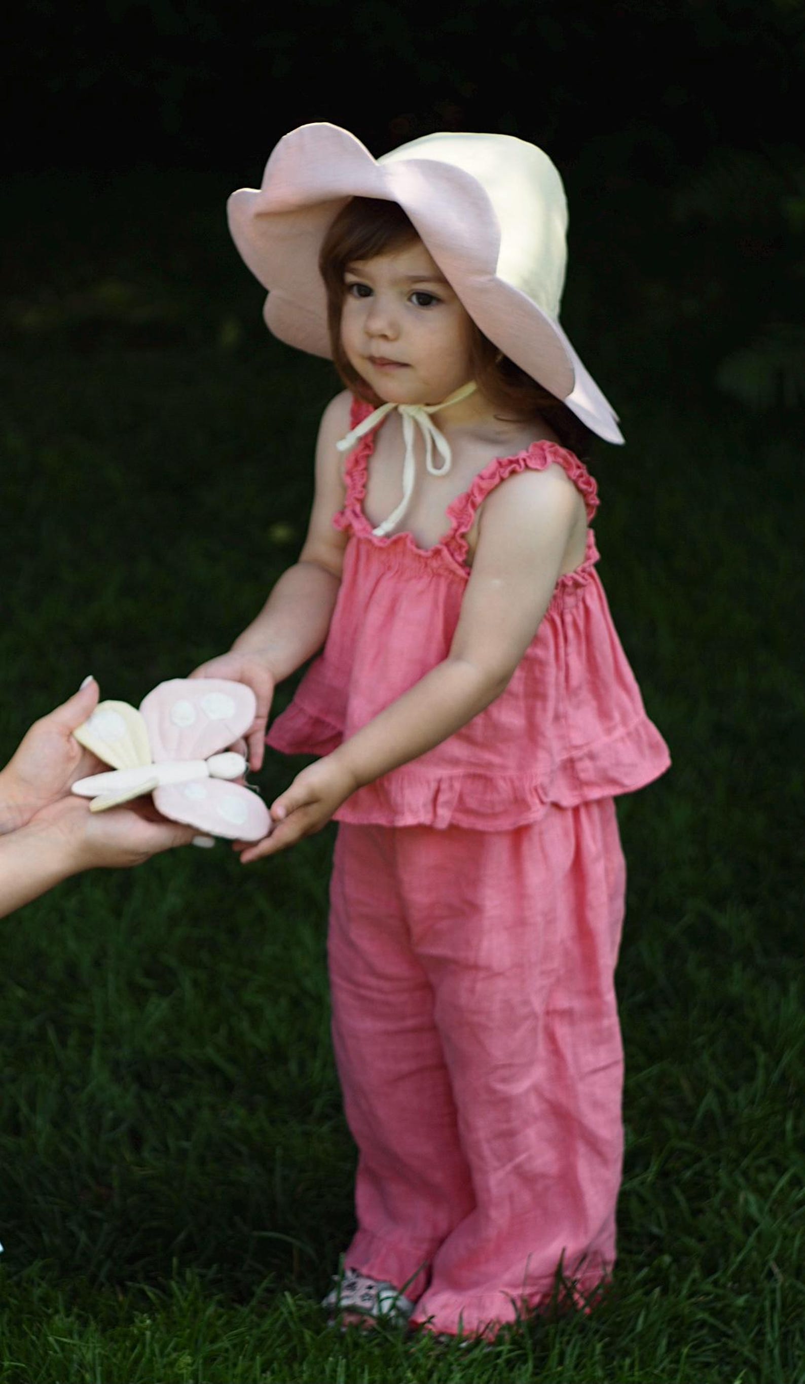 Sunhat PDF Sewing Pattern | Kids Daisy Hat Pattern | Flower Petal Hat ...