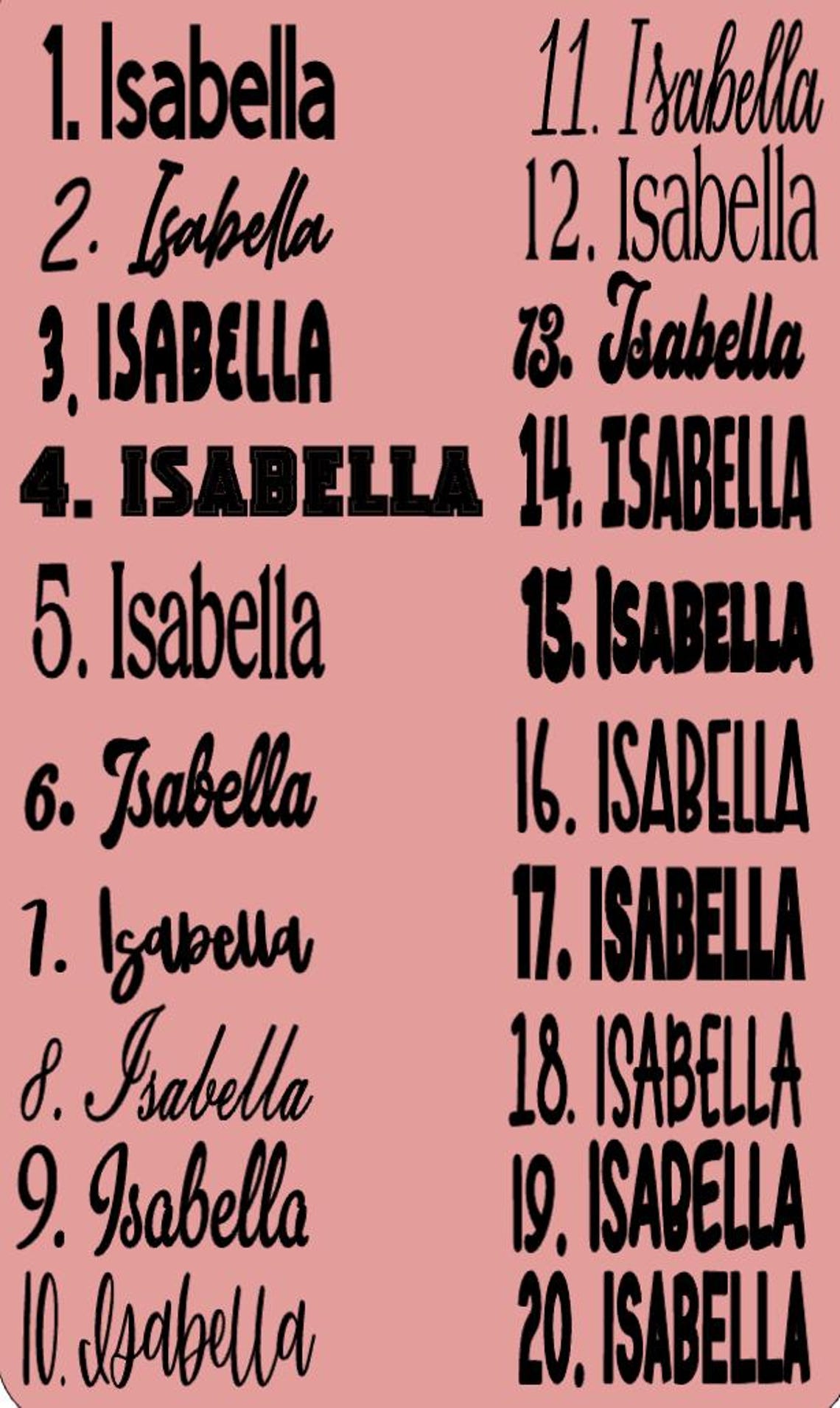 Personalised Name Vinyl Decals, Stickers and Labels - Etsy