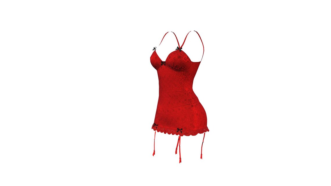 Cocktail Dress 3d Models High Quality Files, 3ds, Max, C4d, Maya, Blend ...
