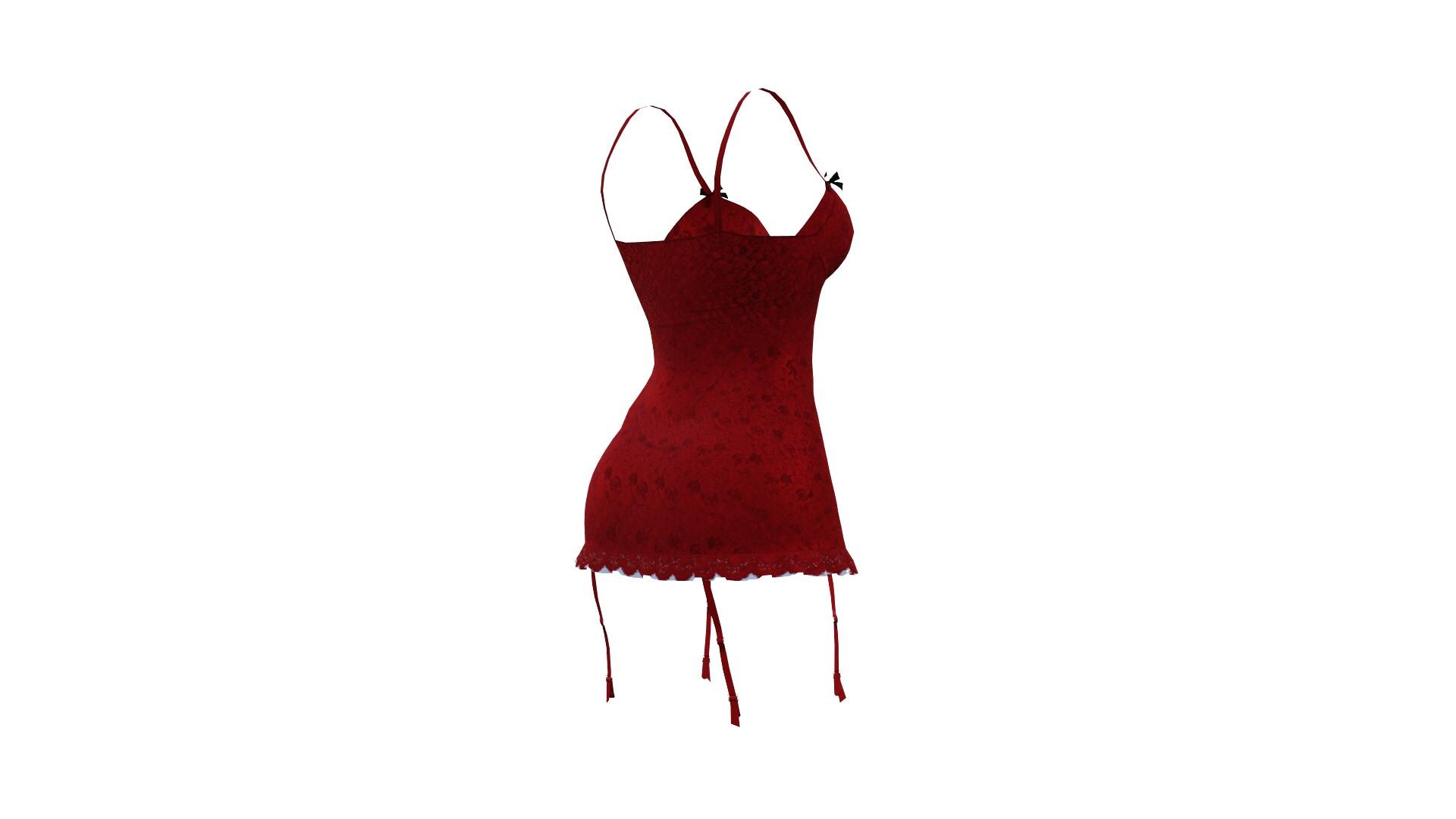 Cocktail Dress 3d Models High Quality Files, 3ds, Max, C4d, Maya, Blend ...