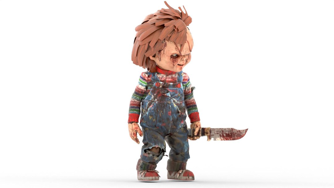 Chucky Good Guy Dead by Daylight 3D Model Blender Models, FBX Models ...