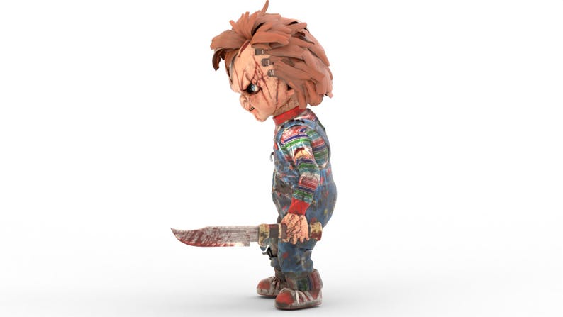 Chucky Good Guy Dead by Daylight 3D Model Blender Models, FBX Models ...