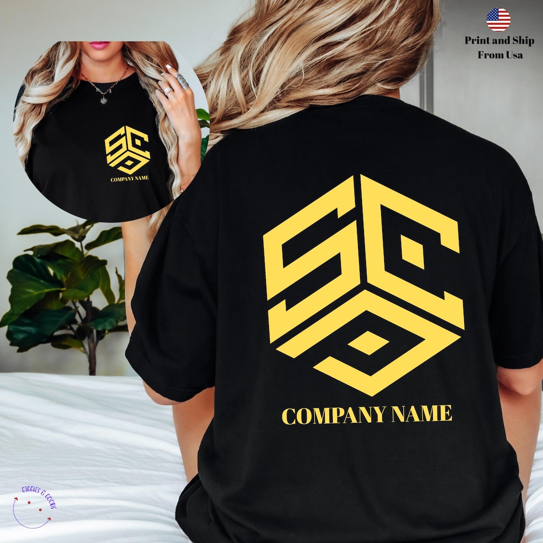 Custom Company Logo T-shirts, Custom Design Shirts, Personalized Logo T ...