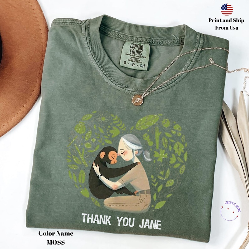 Jane Goodall Kids Shirts - Etsy