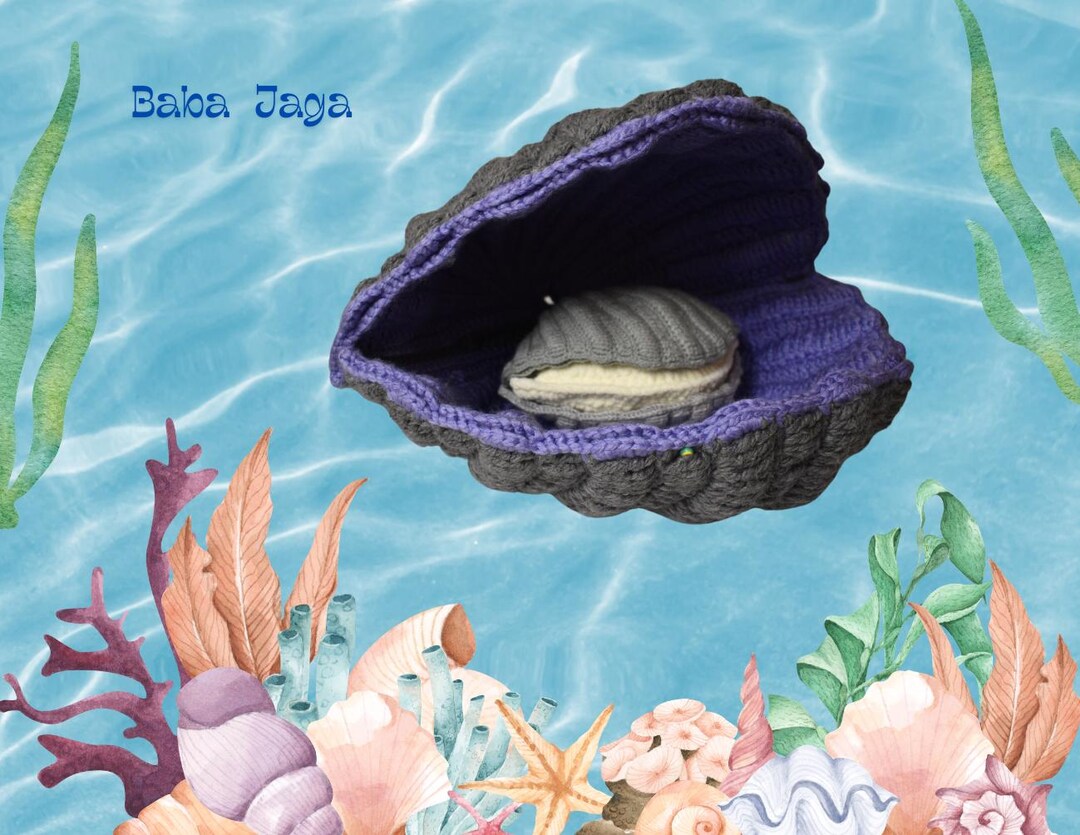 PDF Scallop Crochet Pattern,handmade Crochet Scallop Shell Instructions ...