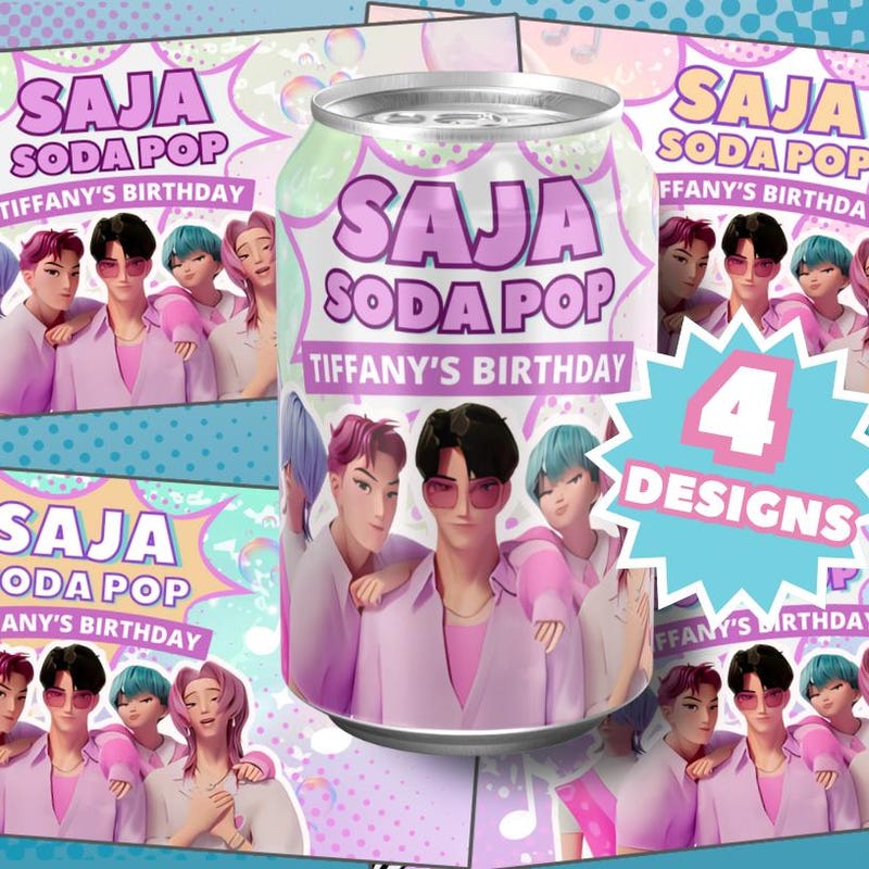 Saja Boys Soda Can - Etsy