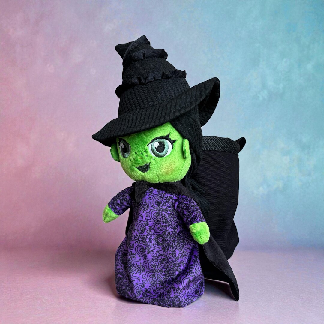 Elphaba Wicked Chalk Bag – Handmade Plush Climbing Bag With Charm - Etsy