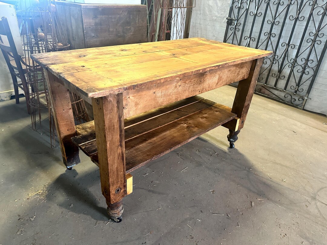Makedo Counter Work Table From Burlington Electric - Unfinished Pine ...
