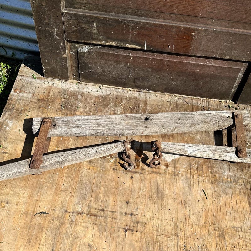 Antique Horse Oxen Yoke - Etsy