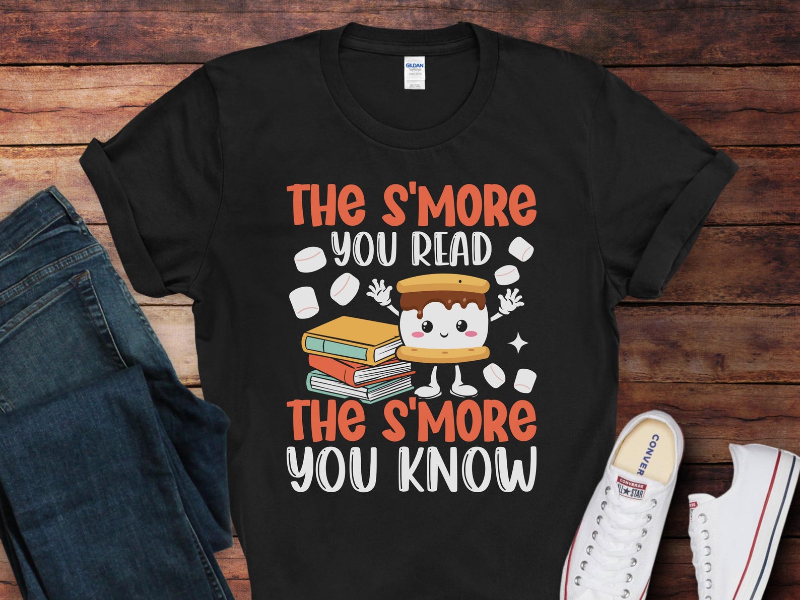 The S'more You Read, the S'more You Know T-shirt | Funny S'more Shirt ...