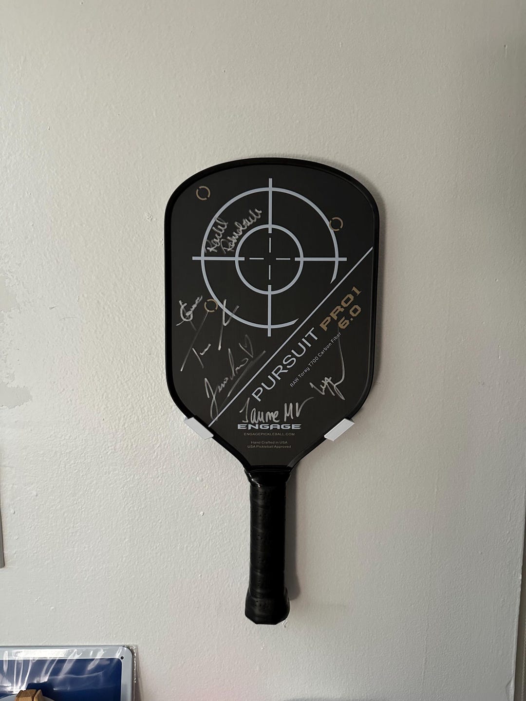 Pickleball Paddle Wall Mount 2 Pack - Etsy